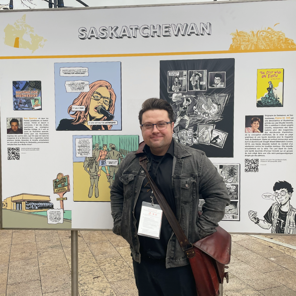 Don Sparrow’s Comic Quest From France to Ontario